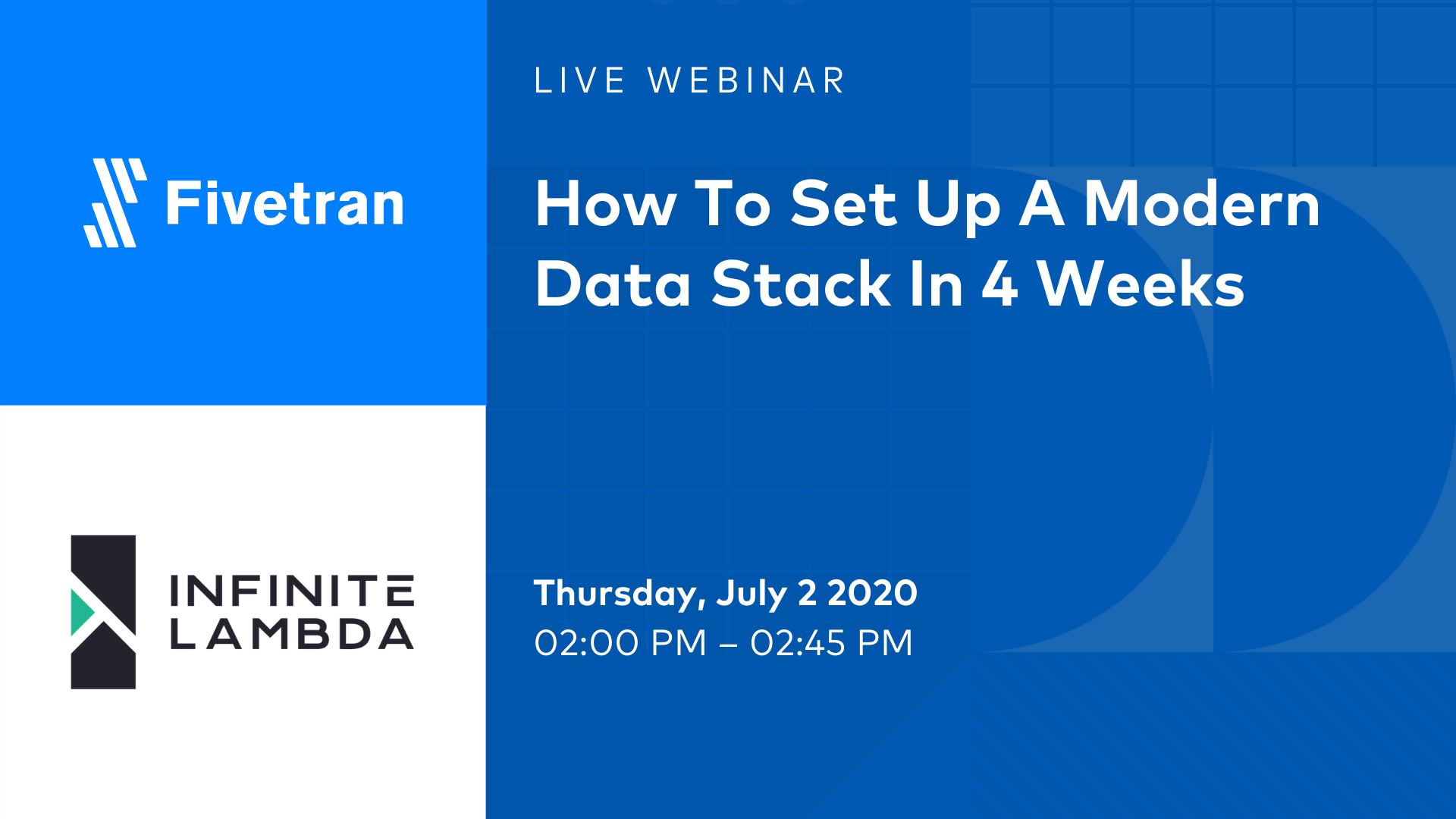 How to set up a modern data stack in 4 weeks